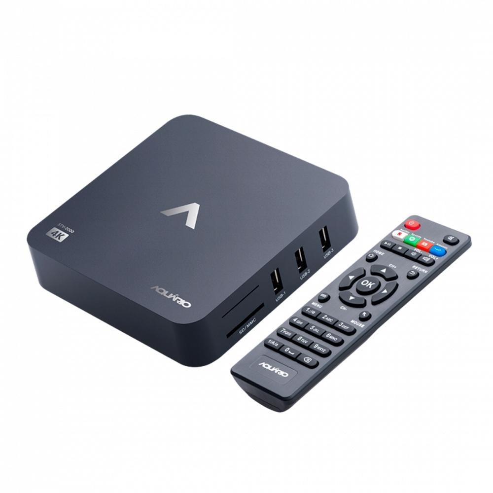 Smart TV Box Android Aquário - STV-2000 | KaBuM!