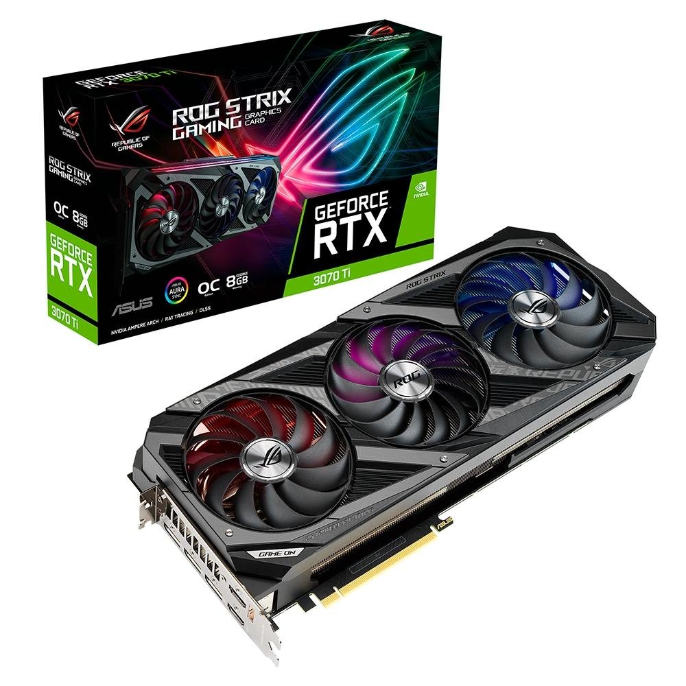 "Placa de Vídeo NVIDIA GeForce RTX 3070 Ti | KaBuM