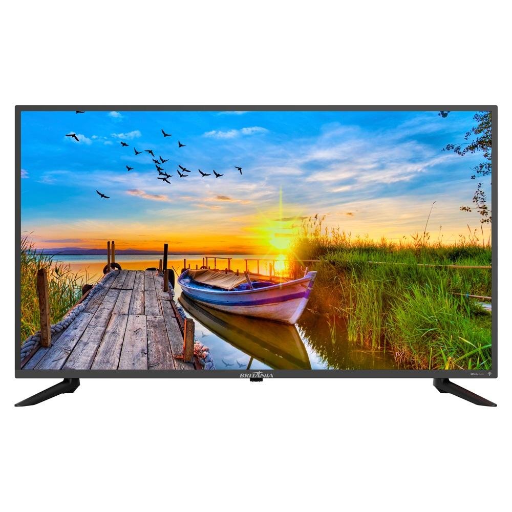 Smart TV Britânia 42 Polegadas Full HD, 2 HDMI, 2 USB, Wi-Fi, LED ...