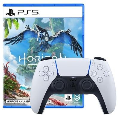 Controle Sony e Jogo Horizon Forbidden PS5 |KaBuM!