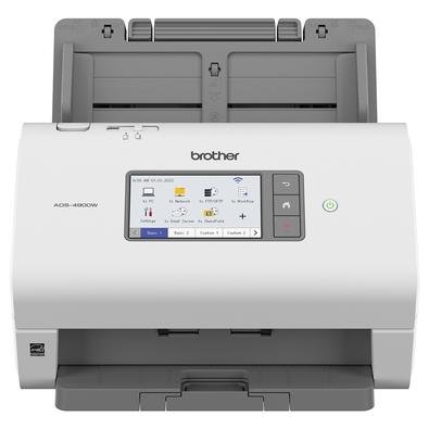 Scanner de mesa Brother ADS-4900W, A4, Duplex, Wifi, Ethernet, USB ...