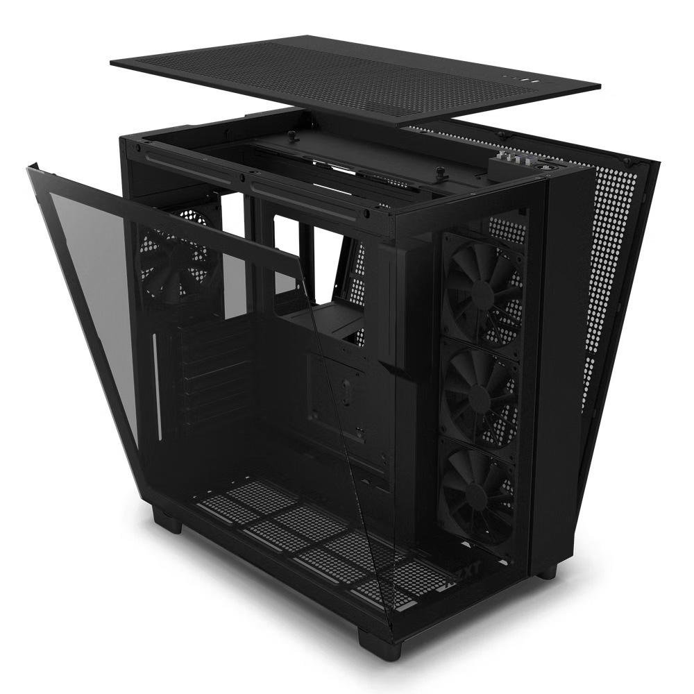 Gabinete Gamer NZXT H9 Flow | KaBuM!