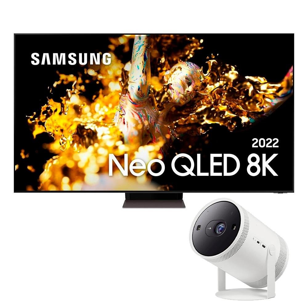 Smart TV Samsung 55 + Projetor Smart | KaBuM!