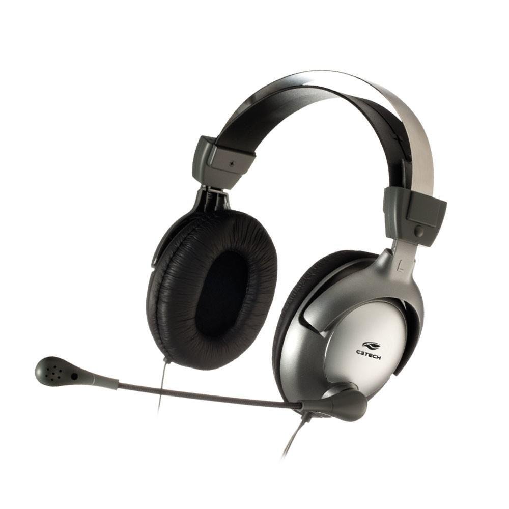 Headset C3 Tech Gamer Raptor Cinza - MI-2870RS