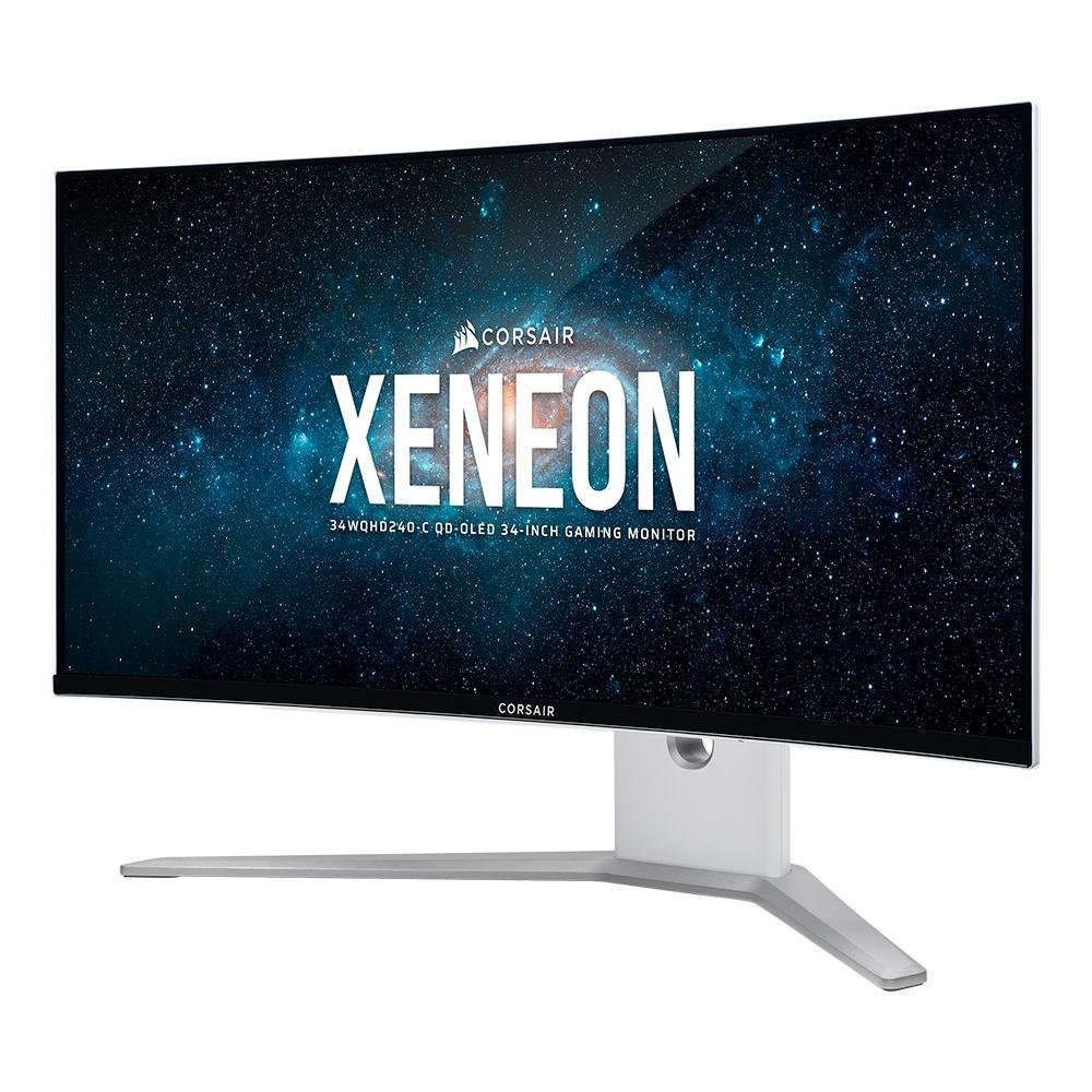 Kabum - Monitor Gamer Curvo Corsair Xeneon QD-OLED 34", WQHD, 240Hz, 0 ...
