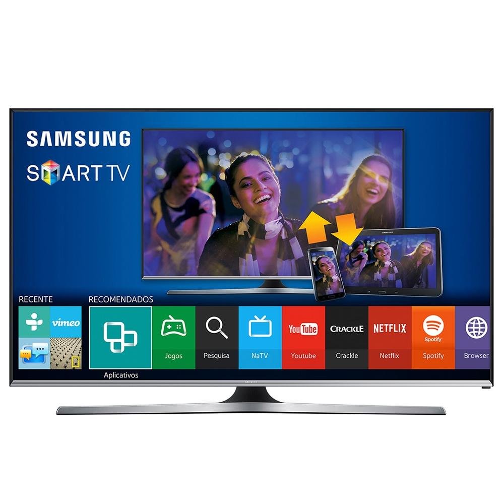 Smart TV LED Samsung 55´ Full HD com entrada USB, HDMI - UN55J5500