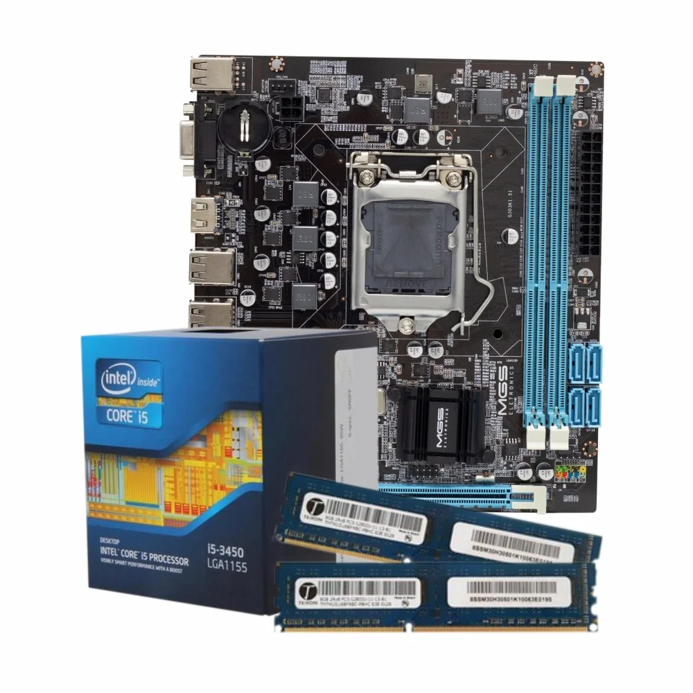 Kit Upgrade Intel Core I5 16 Gb E Placa Me H61
