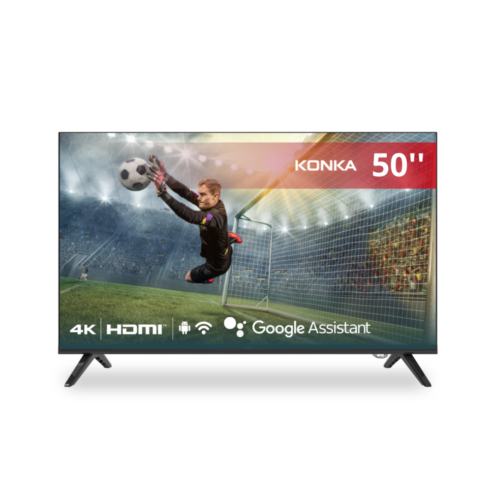 Smart Tv Led 50 Konka Uhd 4k Design Sem Bordas