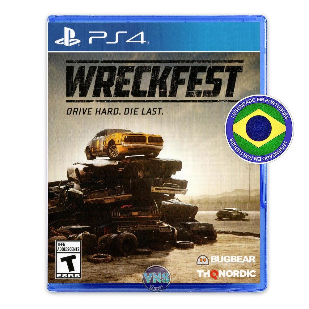 Wreckfest Ps4 KaBuM