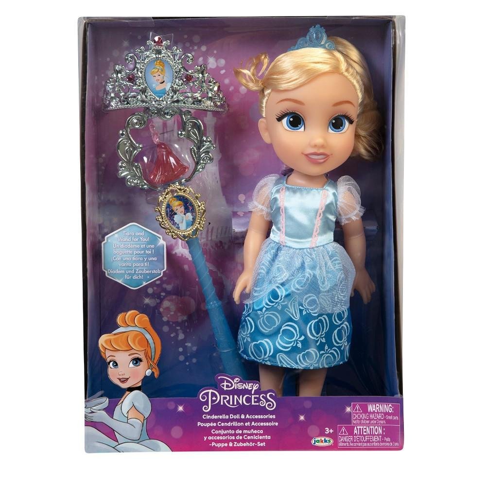 Boneca Princesas Disney Cinderela KaBuM