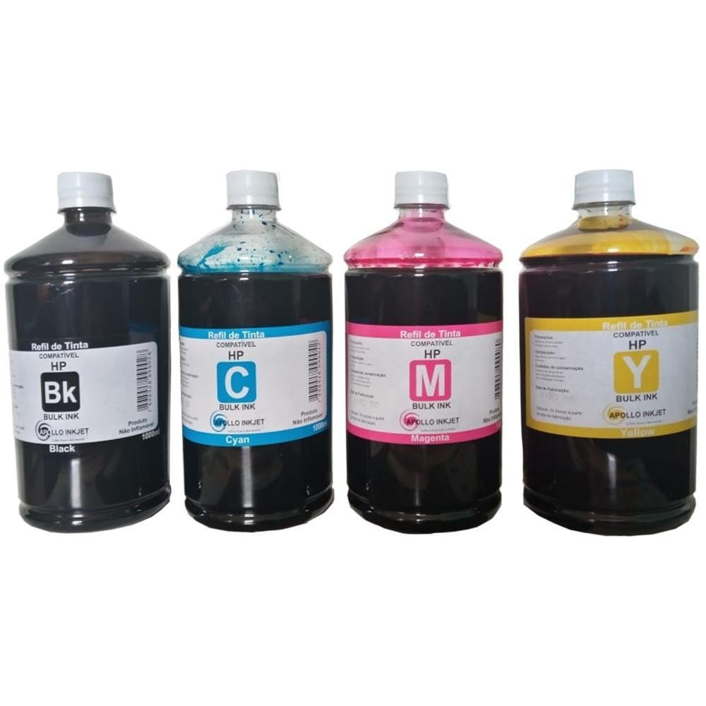 Refil de Tinta Inkjet Compatível Com HP KaBuM