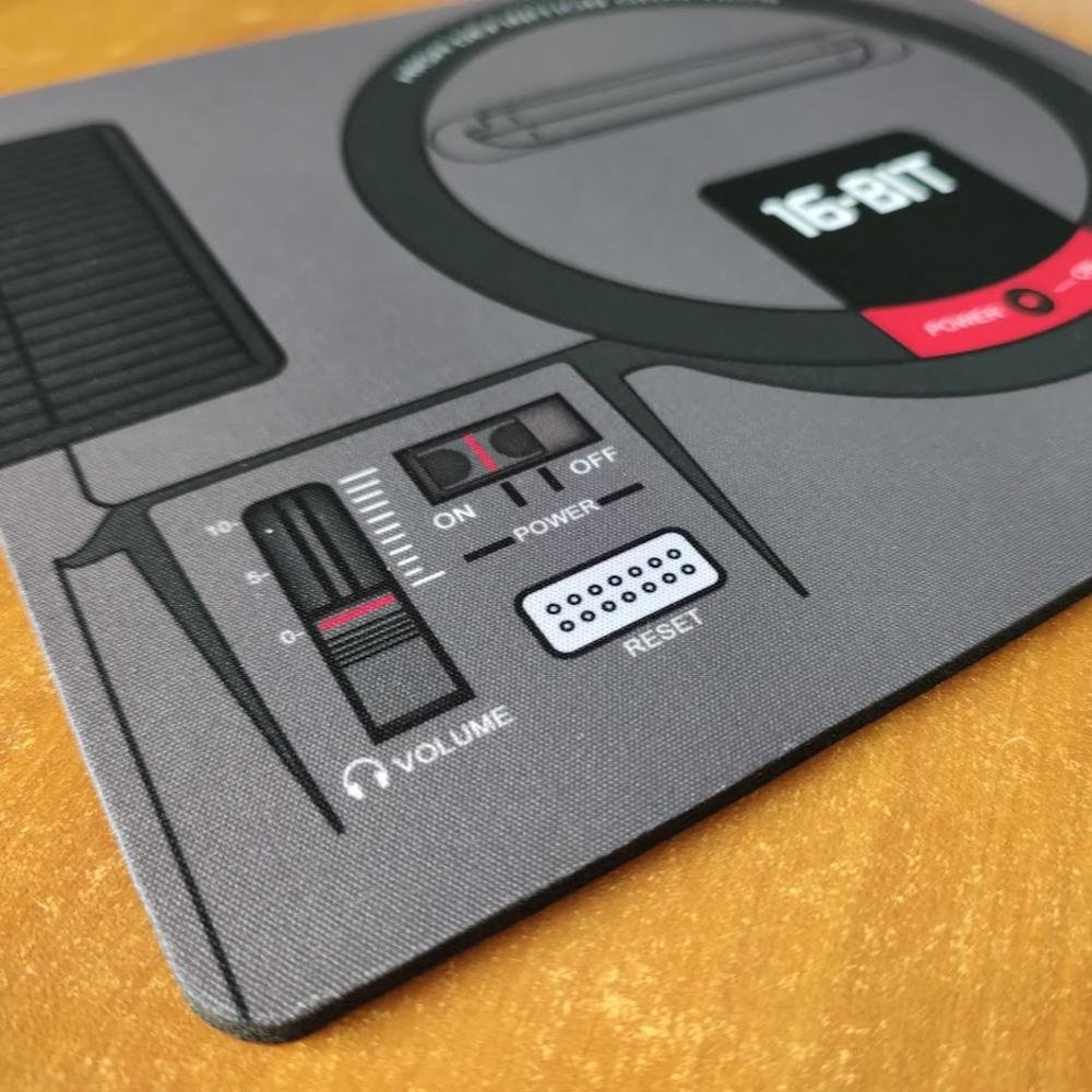 Mouse Pad Gamer Retrô Megapad 23cm x 19cm KaBuM
