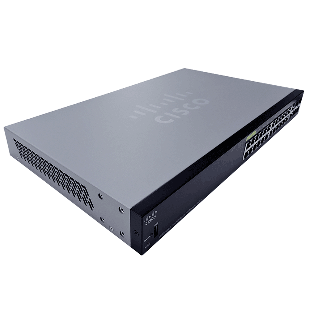 Switch Cisco Cbs350 Gerenciável 24 Portas KaBuM