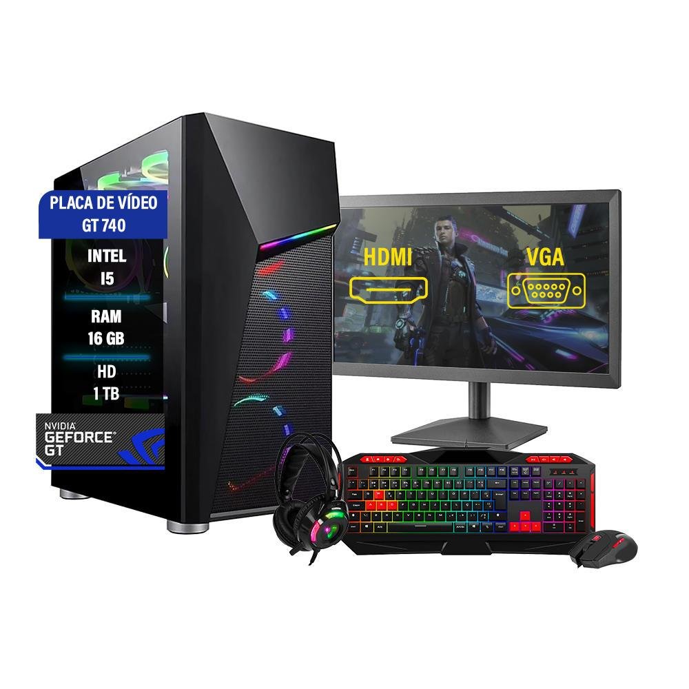 PC Gamer Fonecar Chrono I5 3 Windows 11 KaBuM