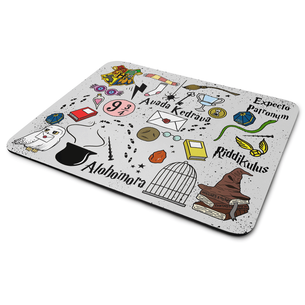 Mouse Pad Geek Icons Moments Harry Potter KaBuM