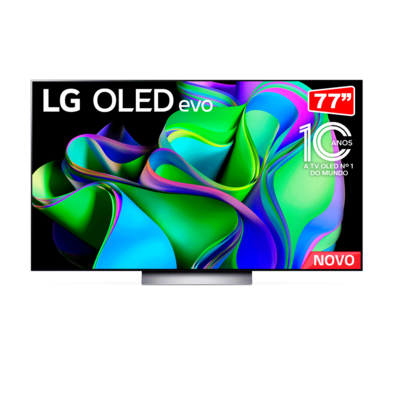 Smart Tv 77 OLED Evo 4K Oled77c3psa KaBuM