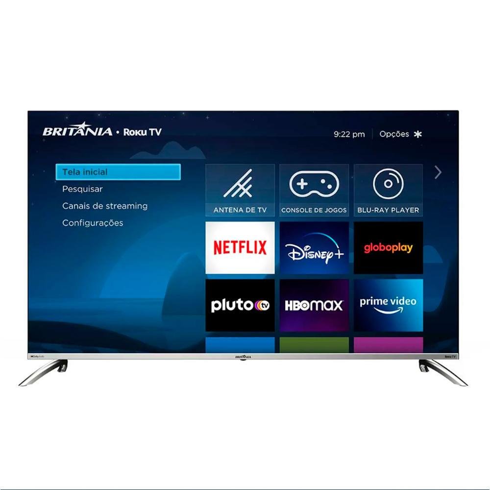 Smart Tv Britânia 50 Polegadas KaBuM