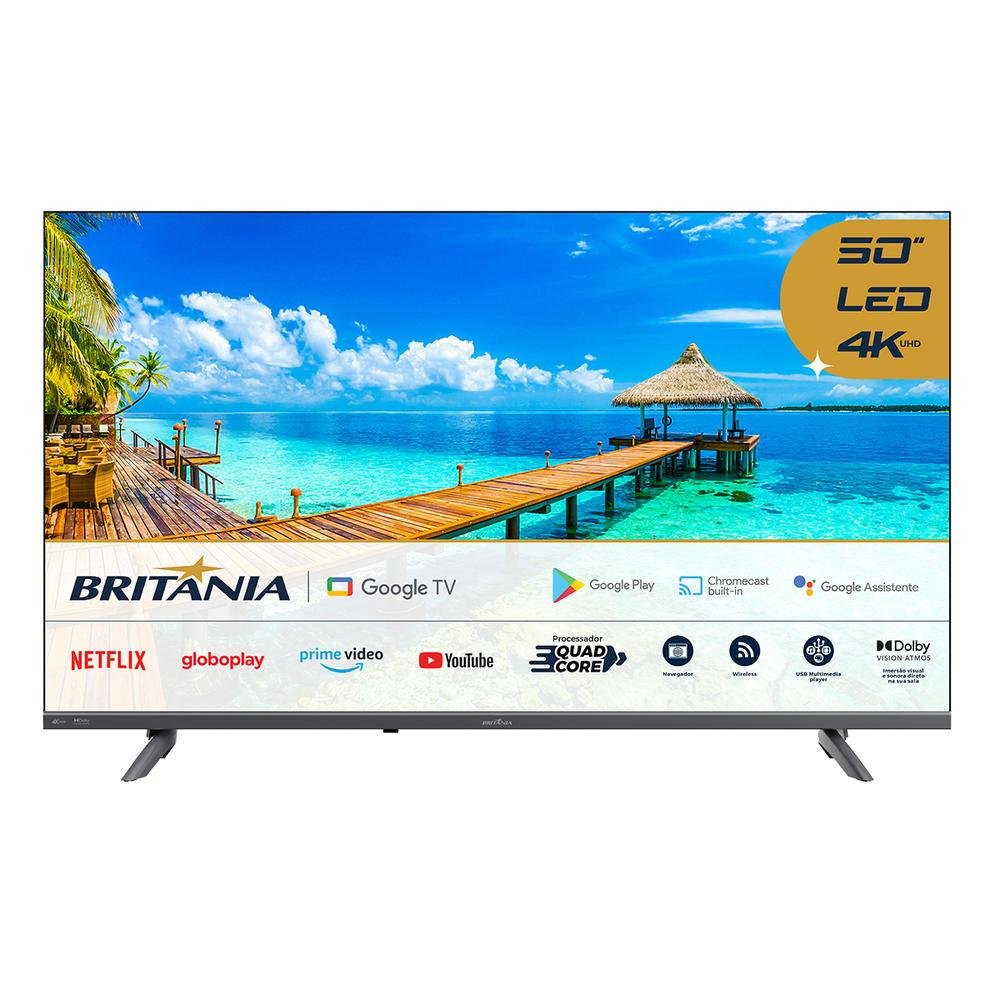Smart Tv Britânia 50 Polegadas Btv50g2s KaBuM