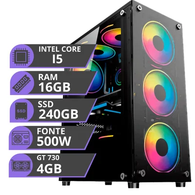 PC Gamer Mrp Intel I5 3470 16GB RAM DDR3 KaBuM